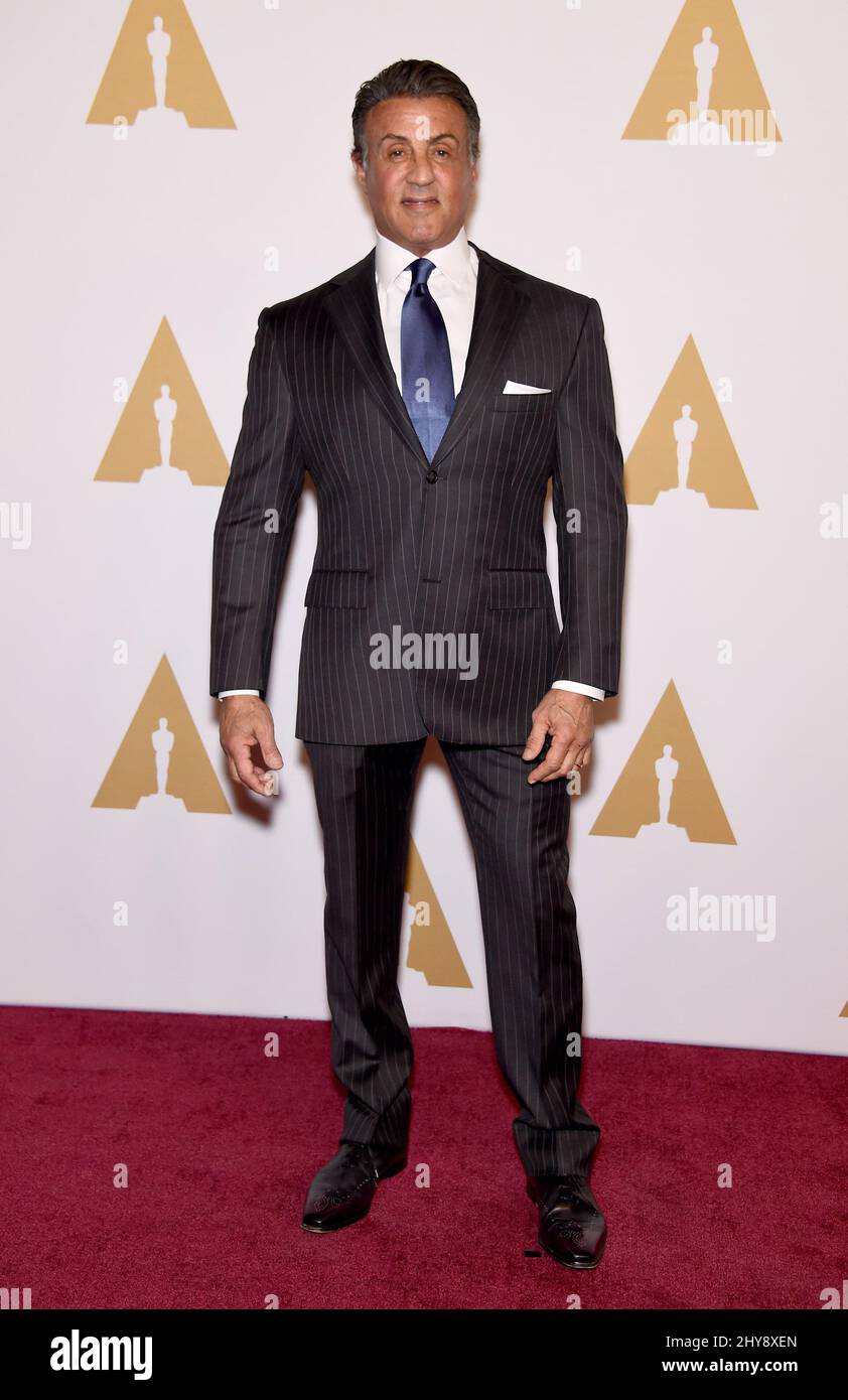 Sylvester Stallone attending the Oscar Nominees Luncheon held at the ...
