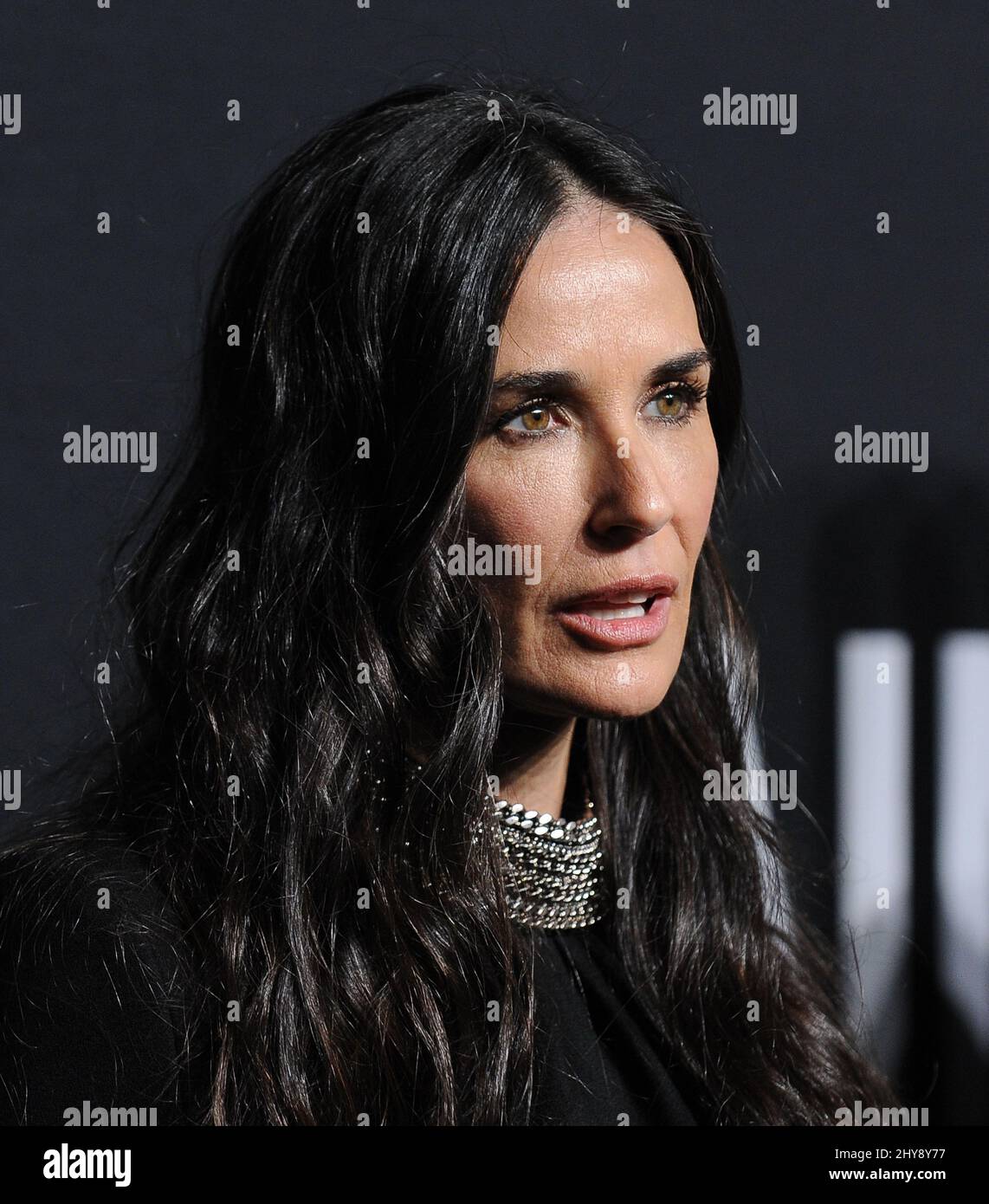 Demi Moore attending the Saint Laurent event held at the Hollywood ...