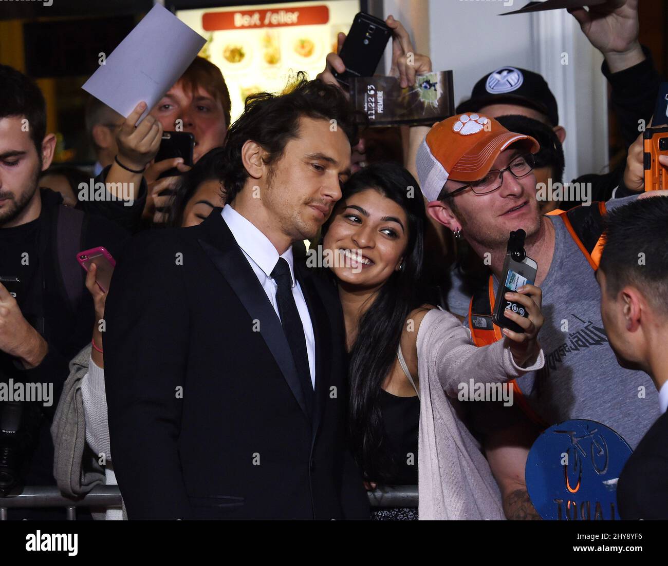James Franco attending the premiere of Hulu's "11.22.63" Premiere, held ...