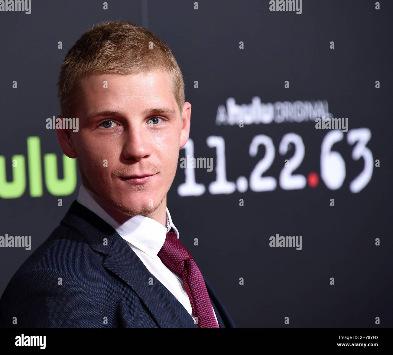 Daniel Webber attending the premiere of Hulu's "11.22.63" Premiere ...