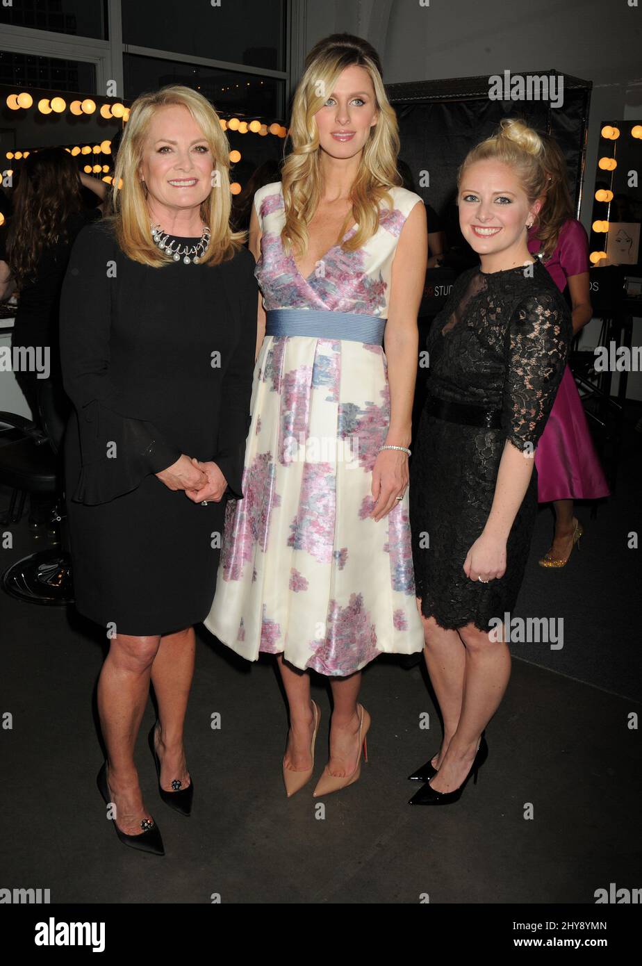 Pamella DeVos, Nicky Hilton Rothschild, Sydney DeVos backstage during ...