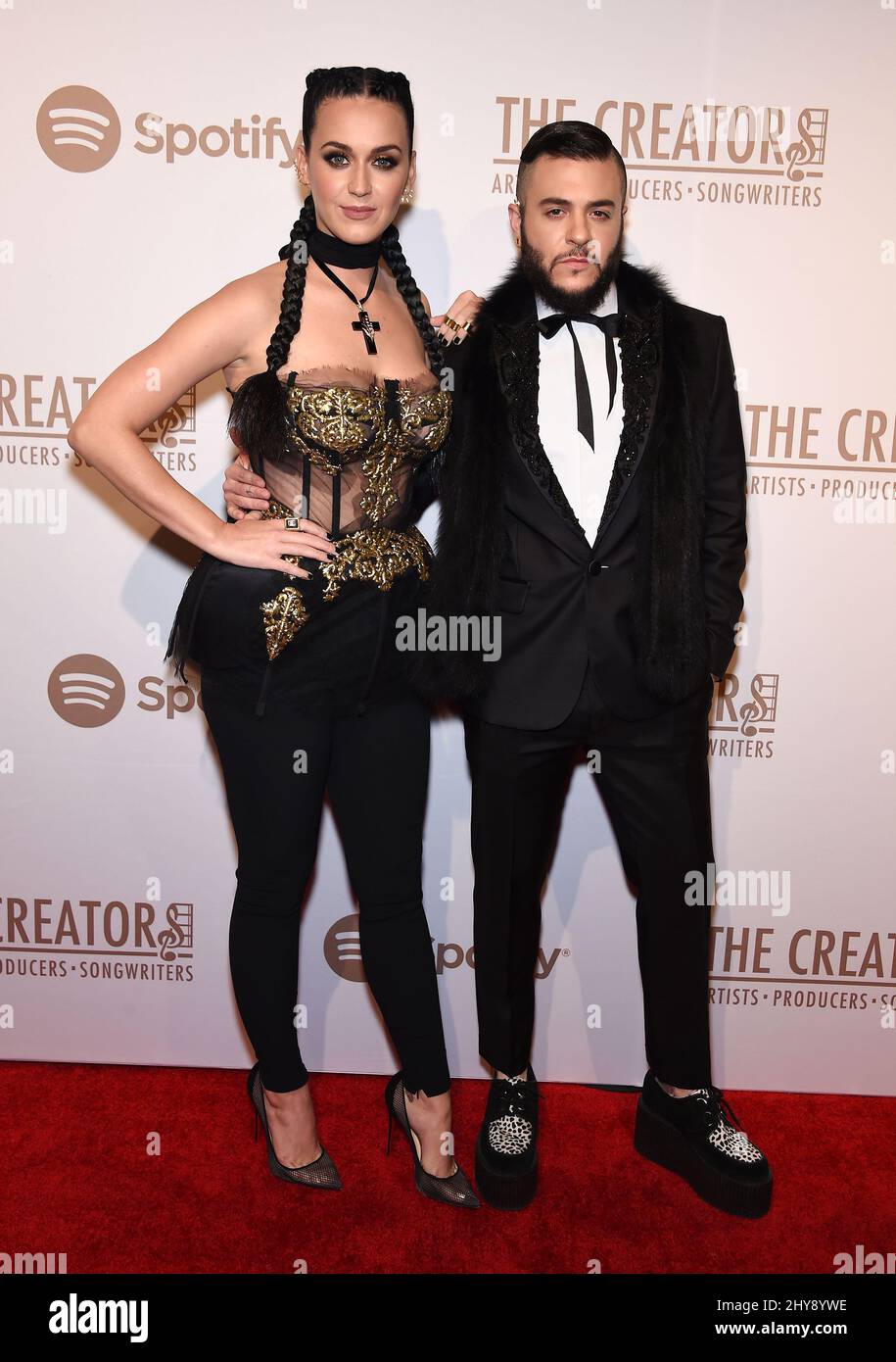 Katy Perry & Frost attending The Creators Party with Spotify held at ...