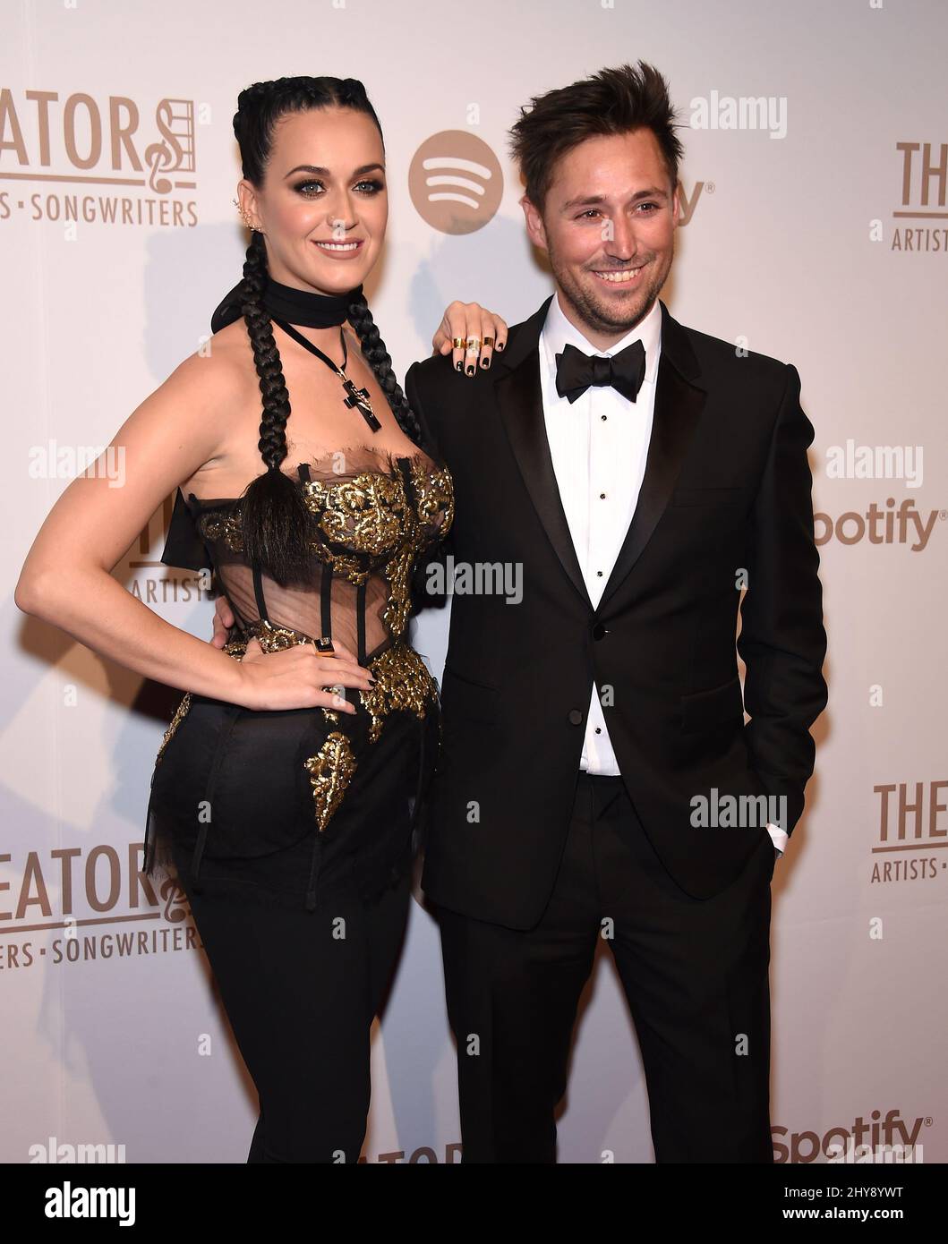 Katy Perry & Mark Williamson attending The Creators Party with Spotify ...