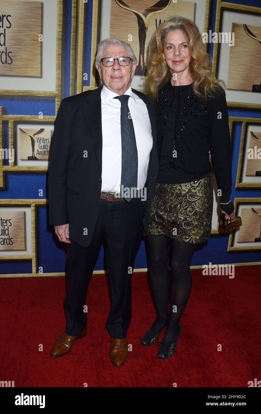 Carl Bernstein and Christine Bernstein attending the 2016 Writers Guild ...