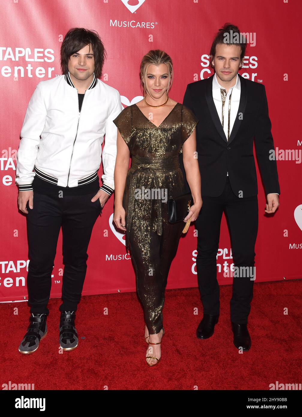 The Band Perry attending the 2016 MusiCares Person of the Year Dinner ...