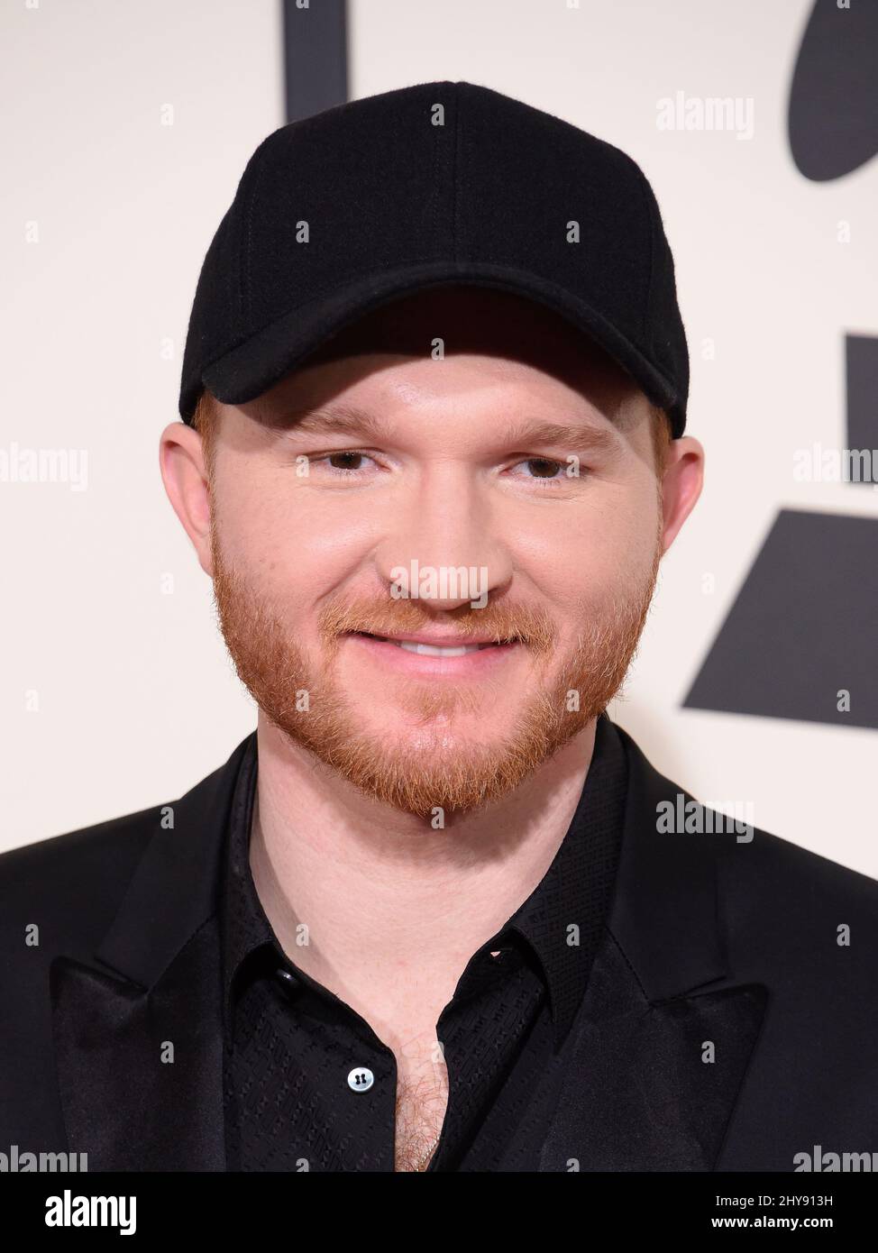 Eric Paslay arriving at the 58th Annual Grammy Awards held at Staples ...