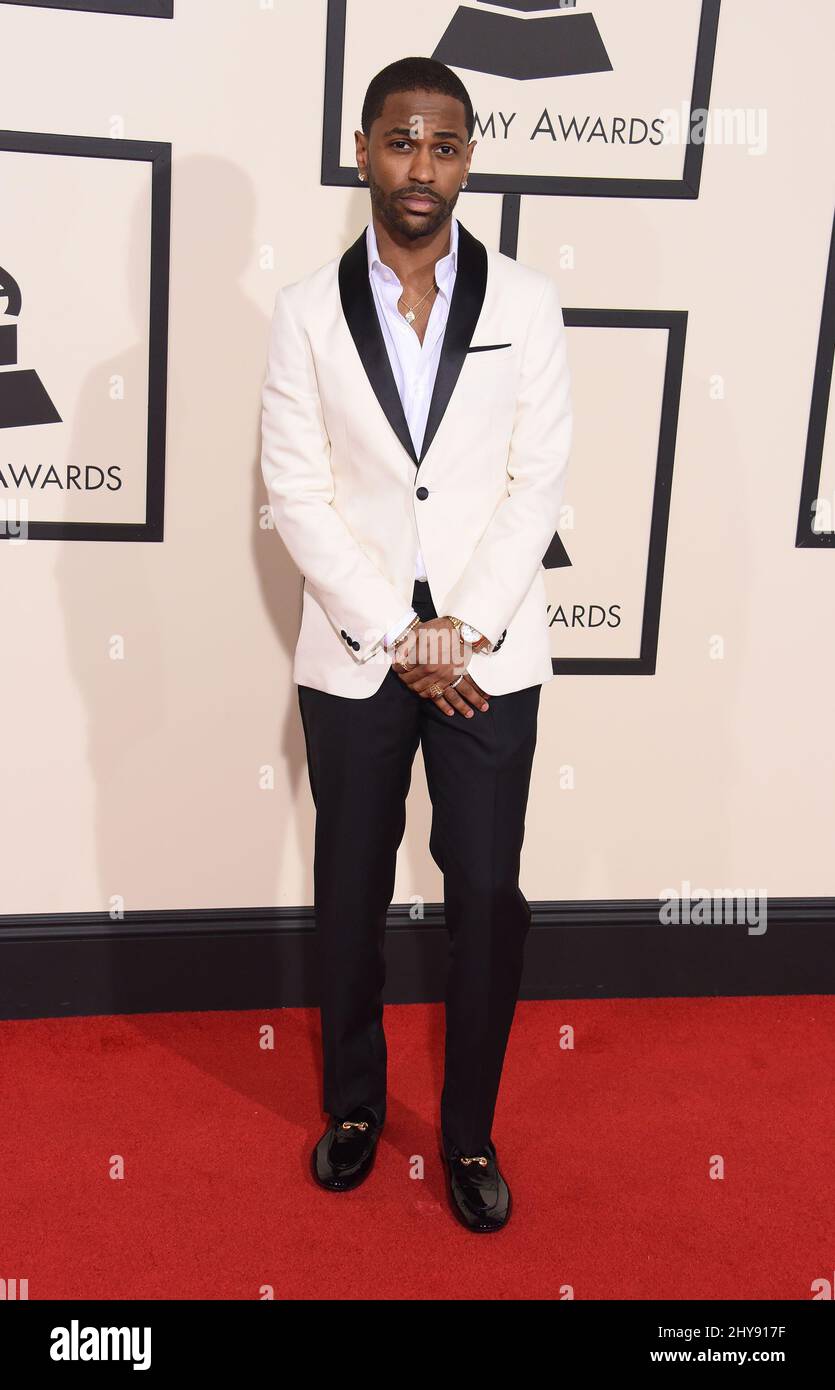Big Sean arriving at the 58th Annual Grammy Awards held at Staples ...