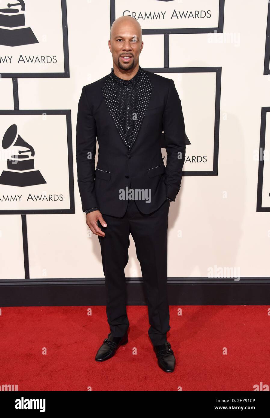 Common arriving at the 58th Annual Grammy Awards held at Staples Center ...