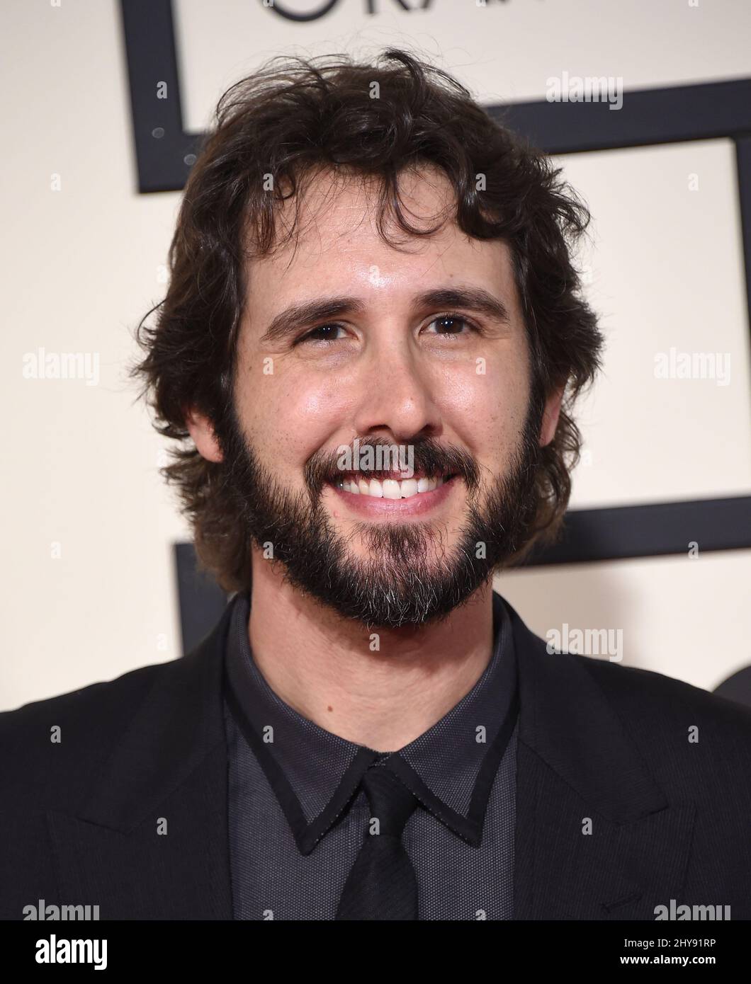 Josh Groban arriving at the 58th Grammy Awards 2016 held at the Staples ...
