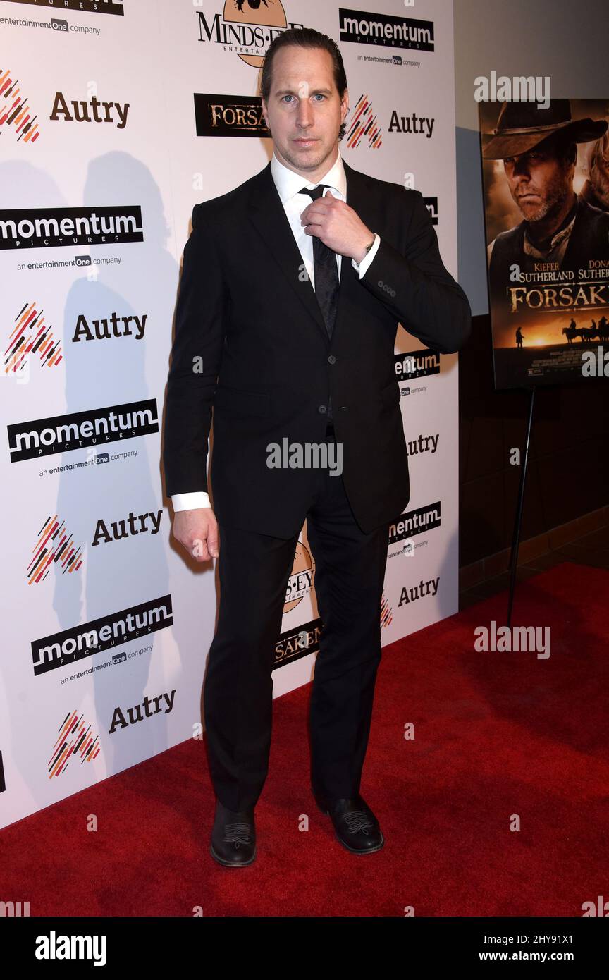 Trevor Wilson attending the "Forsaken" Los Angeles Special Screening ...