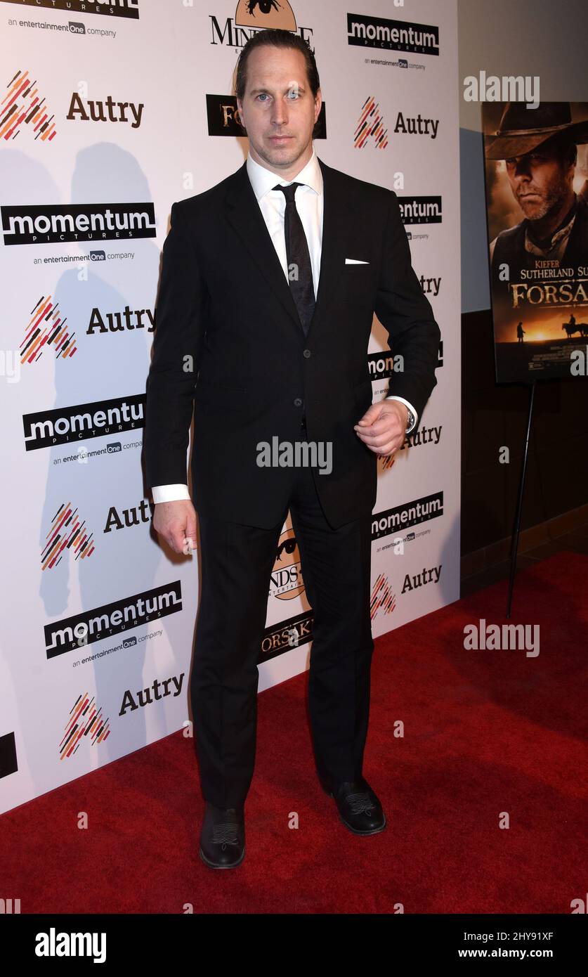 Trevor Wilson attending the "Forsaken" Los Angeles Special Screening ...