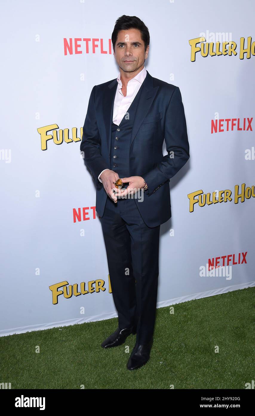 John Stamos attending the Nextflix 'The Fuller House' premiere held at The Grove, Pacific ...
