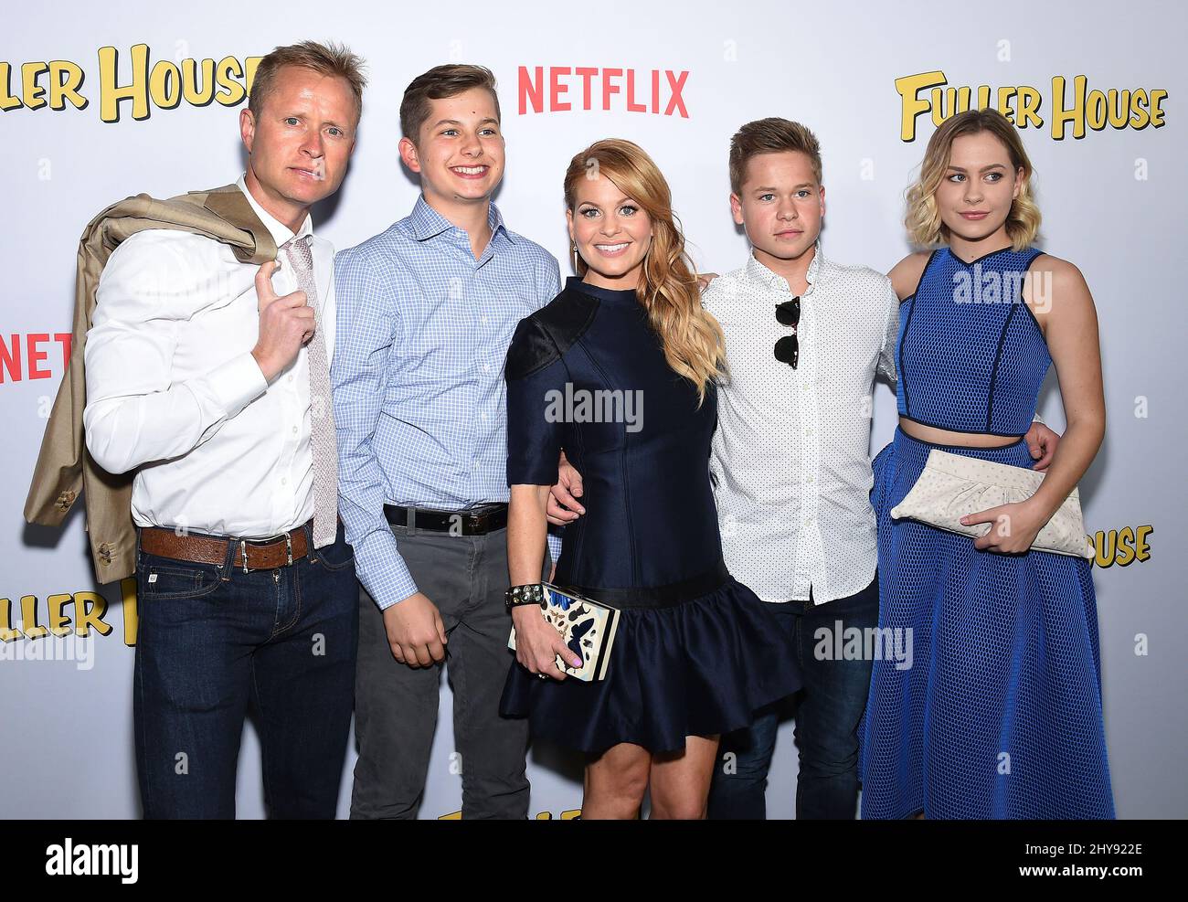 Candace Cameron Bure attending the Nextflix 'The Fuller House' premiere held at The Grove ...