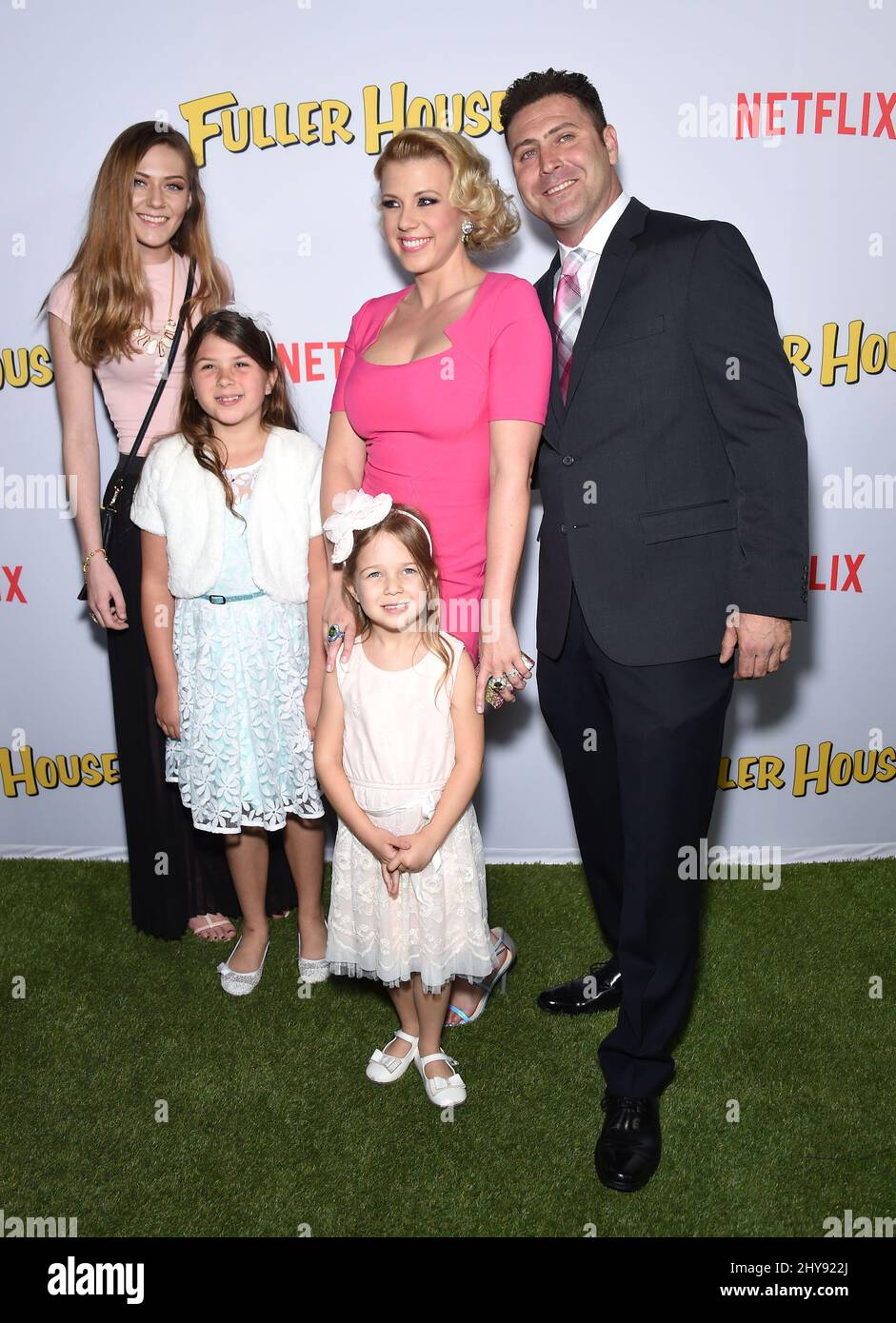 Jodie Sweetin, Zoie Laurel Herpin, Beatrix Sweetin-Coyle attending the ...