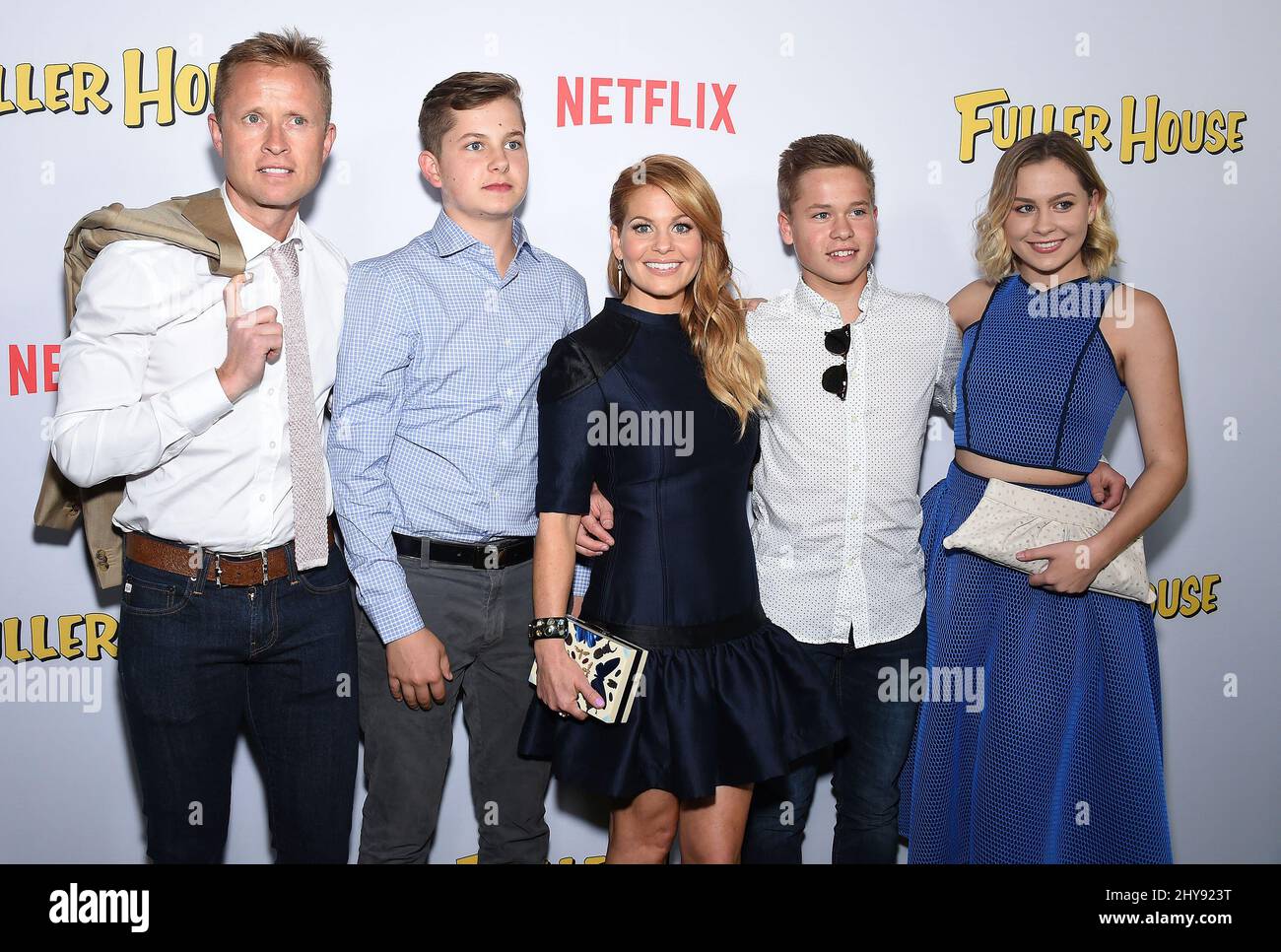 Candace Cameron Bure attending the Nextflix 'The Fuller House' premiere held at The Grove ...