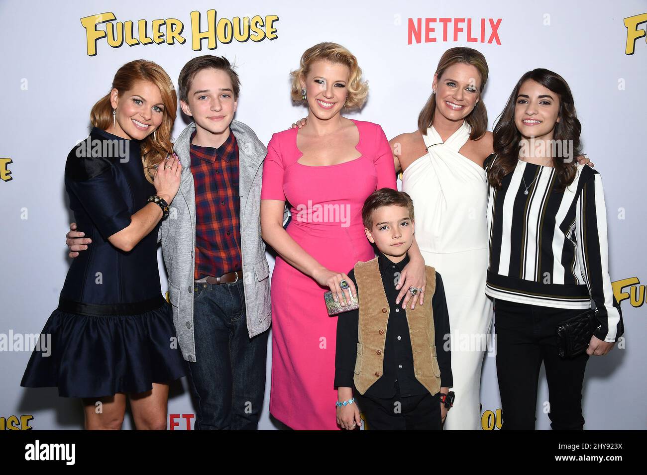 Candace Cameron Bure Jodie Sweetin And Andrea Barber Attending The