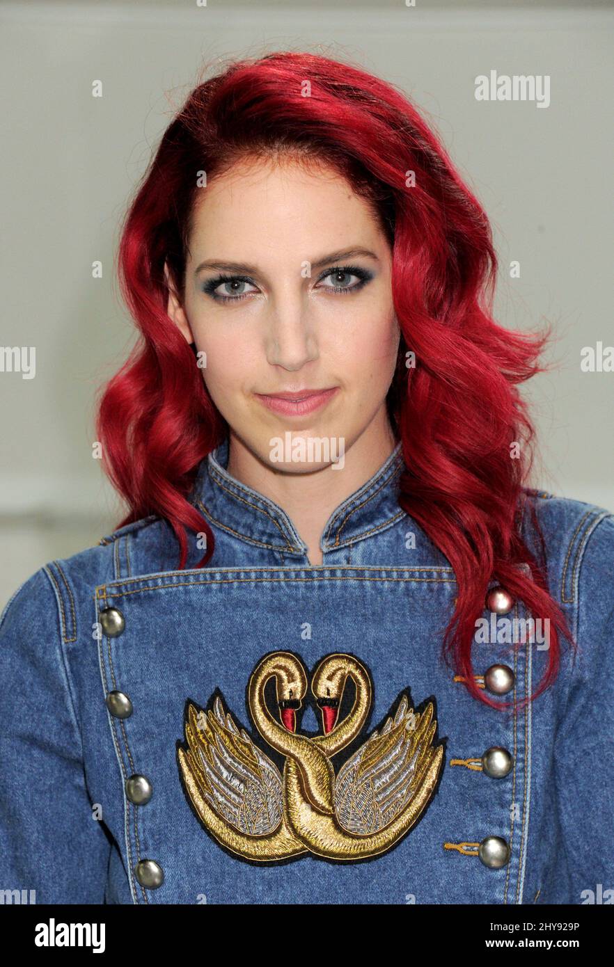 Lizzie Plapinger attending the Marc Jacobs Fall 2016 Collection held ...