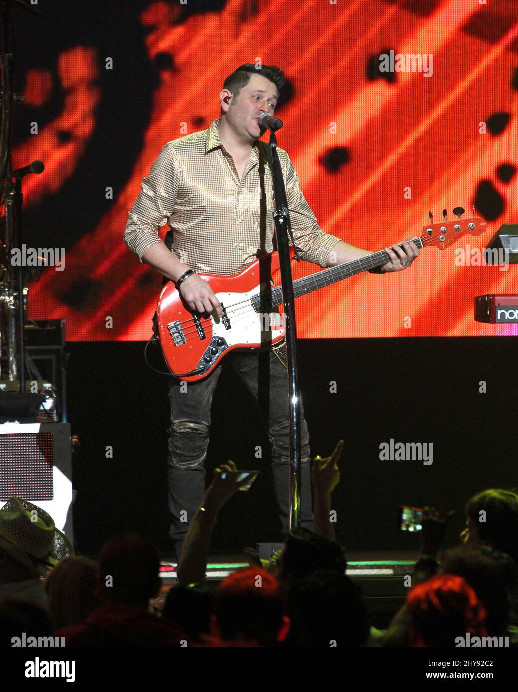 Jay DeMarcus of Rascal Flatts performs at the Rascal Flatts Rhythm ...