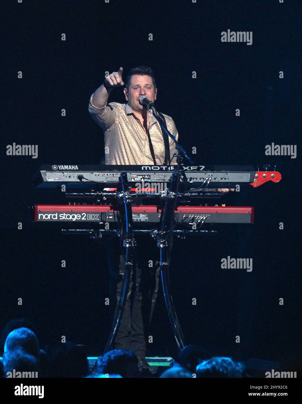 Jay DeMarcus of Rascal Flatts performs at the Rascal Flatts Rhythm ...