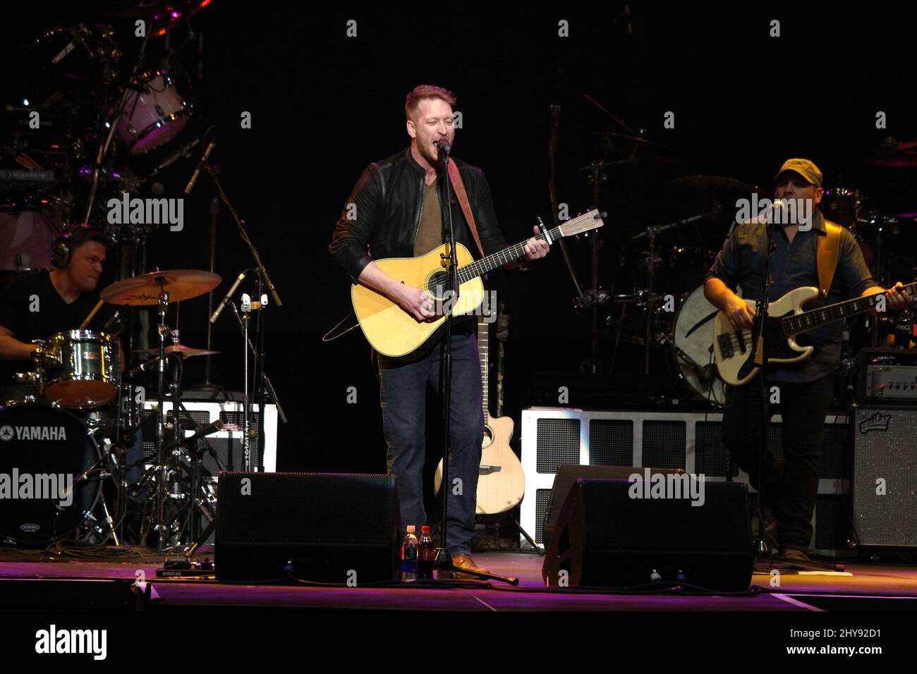 Barrett Baber performs at the Rascal Flatts Rhythm & Roots Concert at ...