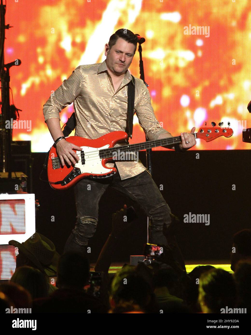 Jay DeMarcus of Rascal Flatts performs at the Rascal Flatts Rhythm ...