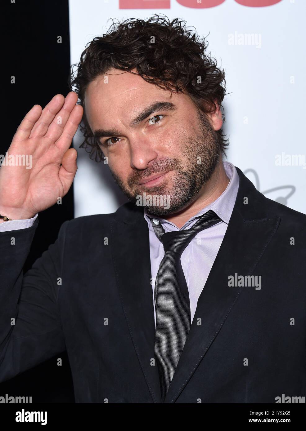 Johnny Galecki attending "The Big Bang Theory" Celebrates 200th Episode ...