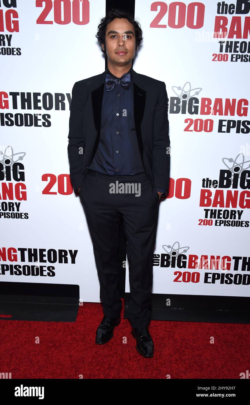 Kunal Nayyar attending "The Big Bang Theory" Celebrates 200th Episode ...