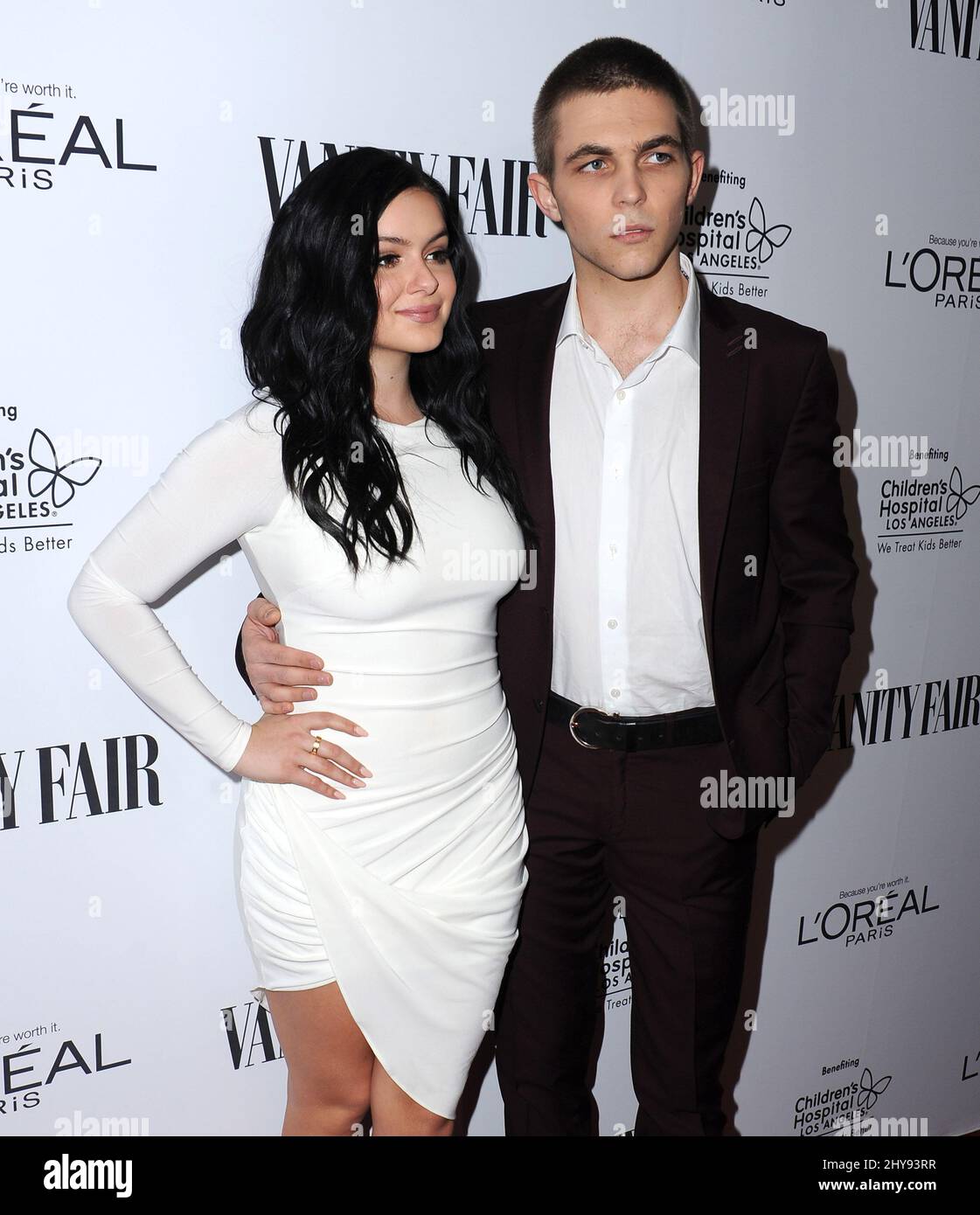 Ariel Winter, Laurent Claude Gaudette attending a DJ Night hosted by ...