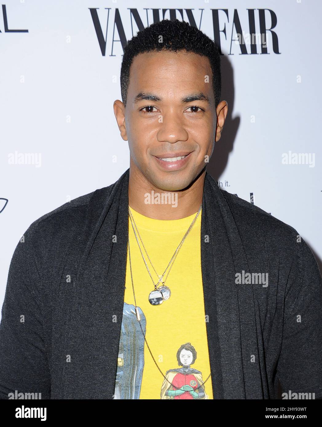 Alano Miller attending a DJ Night hosted by Vanity Fair, L'Oreal Paris ...