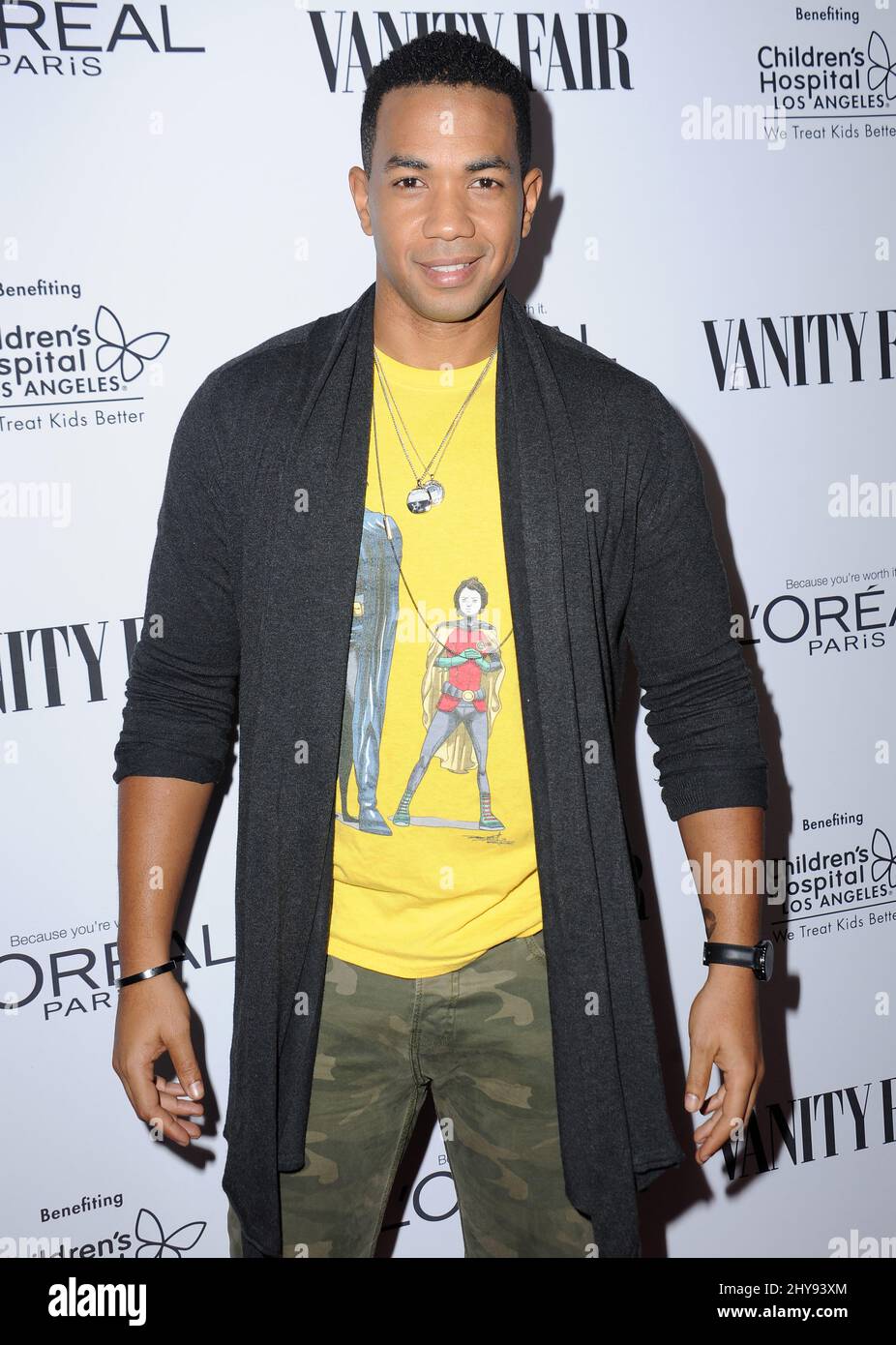 Alano Miller attending a DJ Night hosted by Vanity Fair, L'Oreal Paris ...