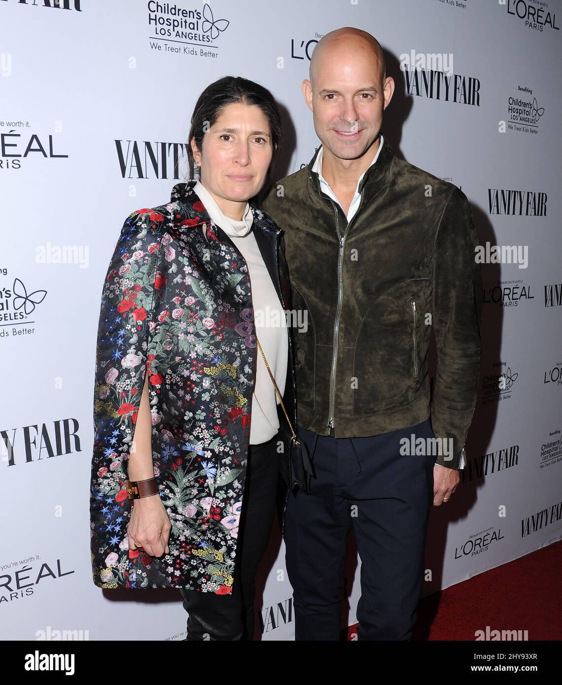 Pilar Guzman, Chris Mitchell attending a DJ Night hosted by Vanity Fair ...