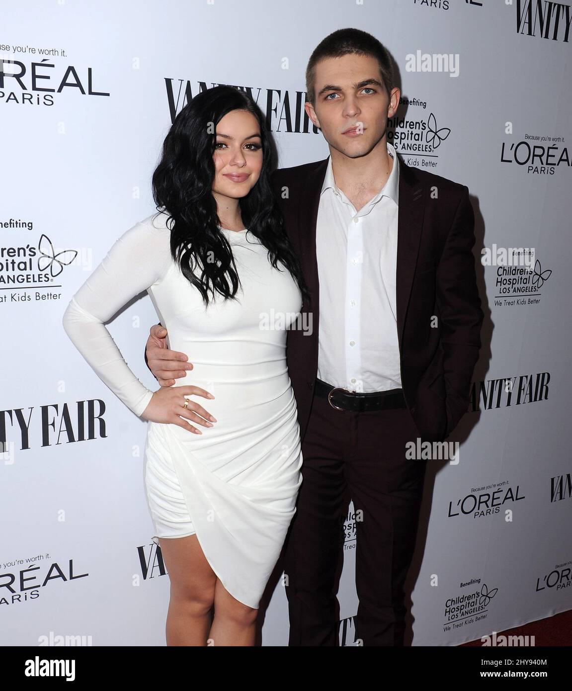 Ariel Winter, Laurent Claude Gaudette attending a DJ Night hosted by ...