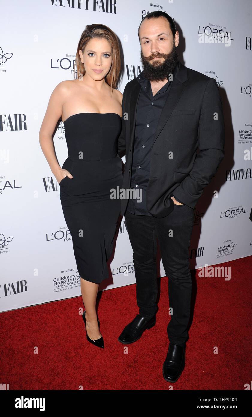 Stephanie Bauer, Frank Eady attending a DJ Night hosted by Vanity Fair ...