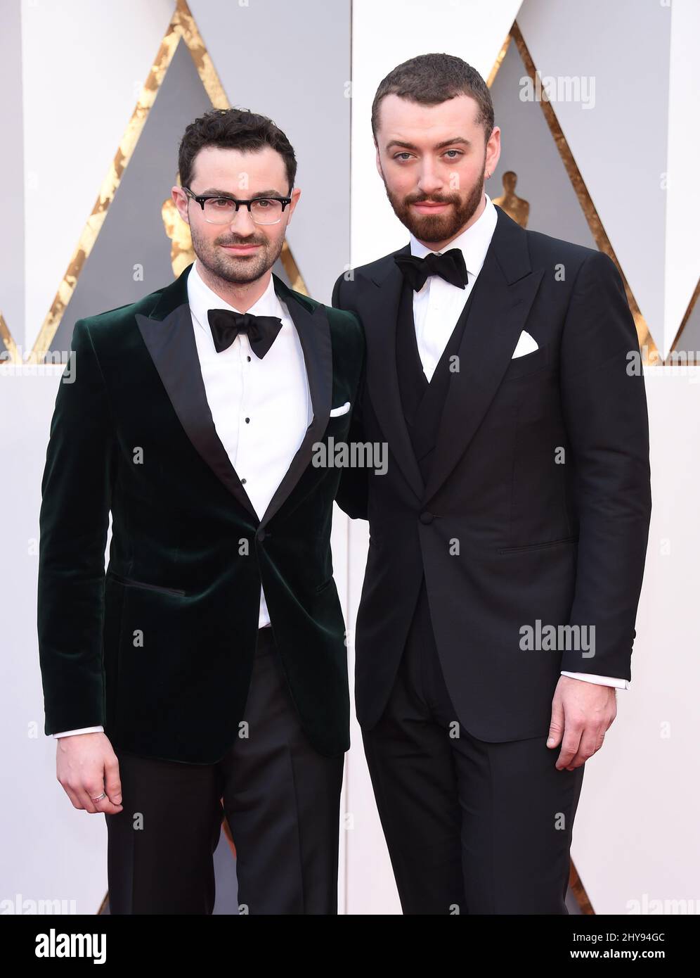 Sam Smith and Jimmy Napes attending the 88th Annual Academy Awards held ...
