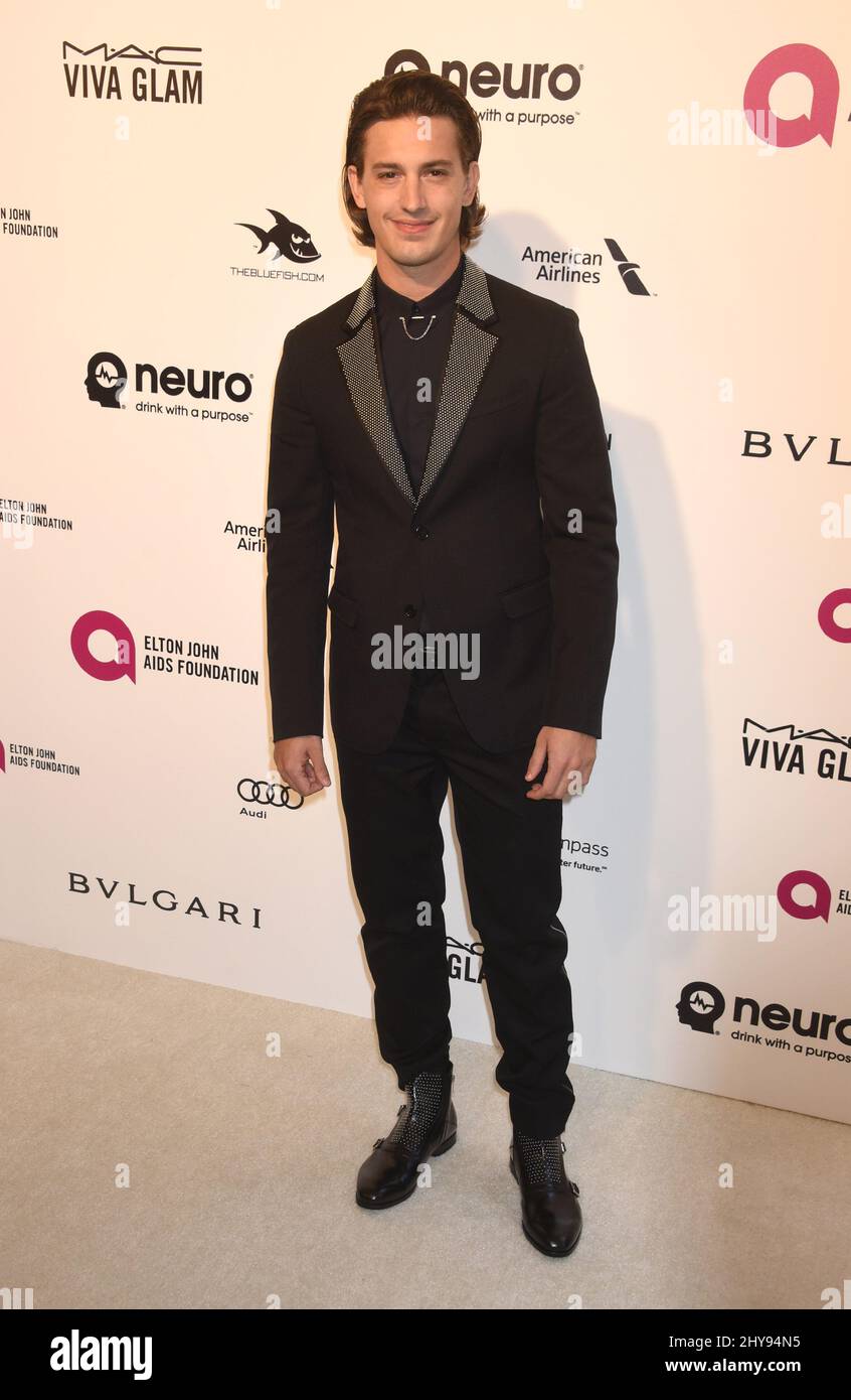 Asher Monroe attending the 24th Annual Elton John AIDS Foundation's ...