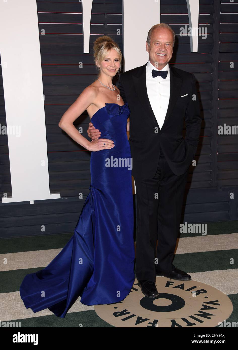 Kelsey Grammer and Kayte Walsh attending the 2016 Vanity Fair Oscar ...