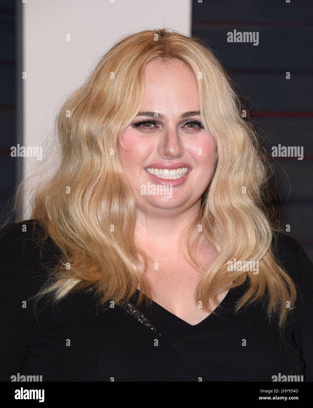 Rebel Wilson attending the 2016 Vanity Fair Oscar Party Hosted By ...