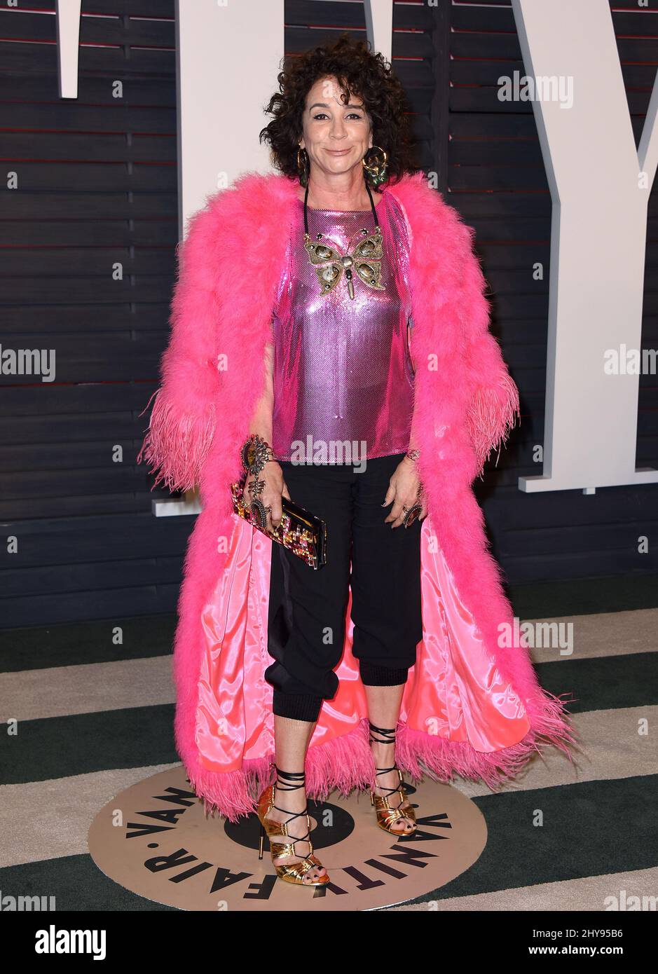 Lisa Eisner attending the 2016 Vanity Fair Oscar Party Hosted By ...