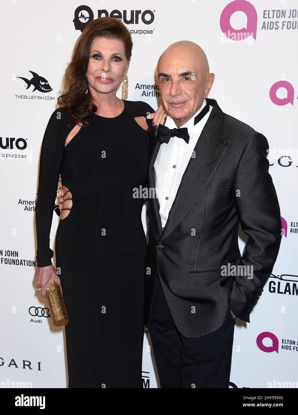 Robert Shapiro and wife Linell arrives at the 2016 Elton John AIDS ...