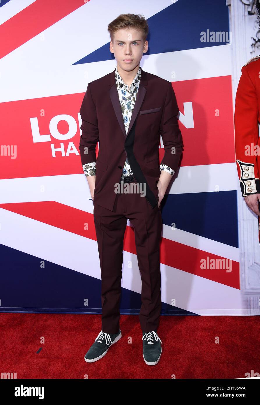 Aidan Alexander attends the premiere of London Has Fallen at the ...