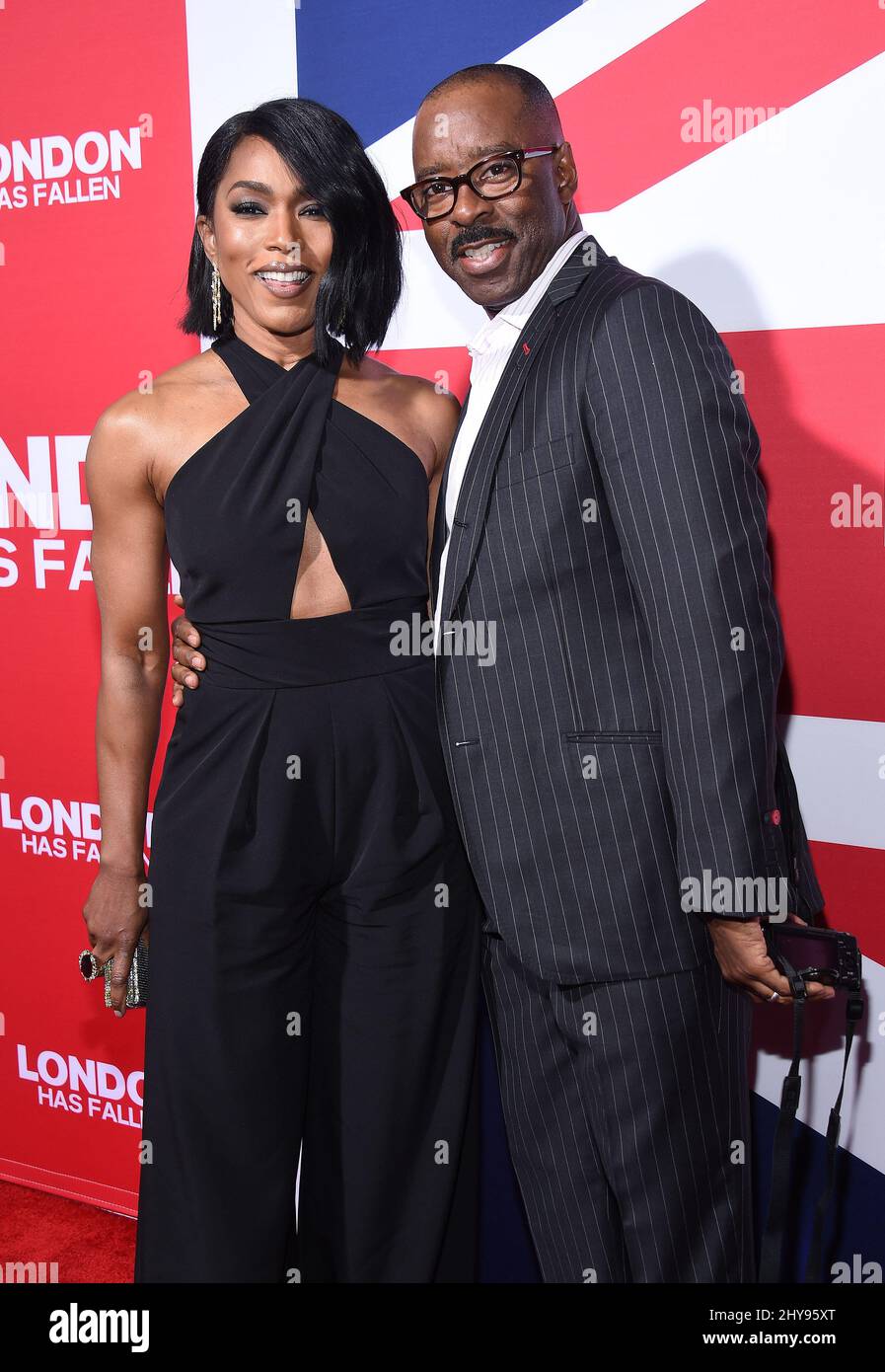 Angela bassett london has fallen hi-res stock photography and images ...