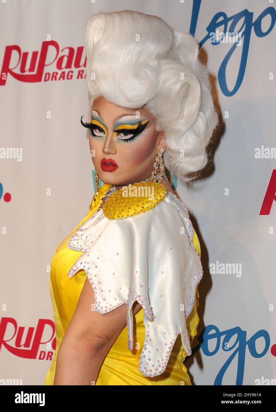 Kim Chi attends RuPaul's Drag Race Season 8 Premiere held at the Mayan ...