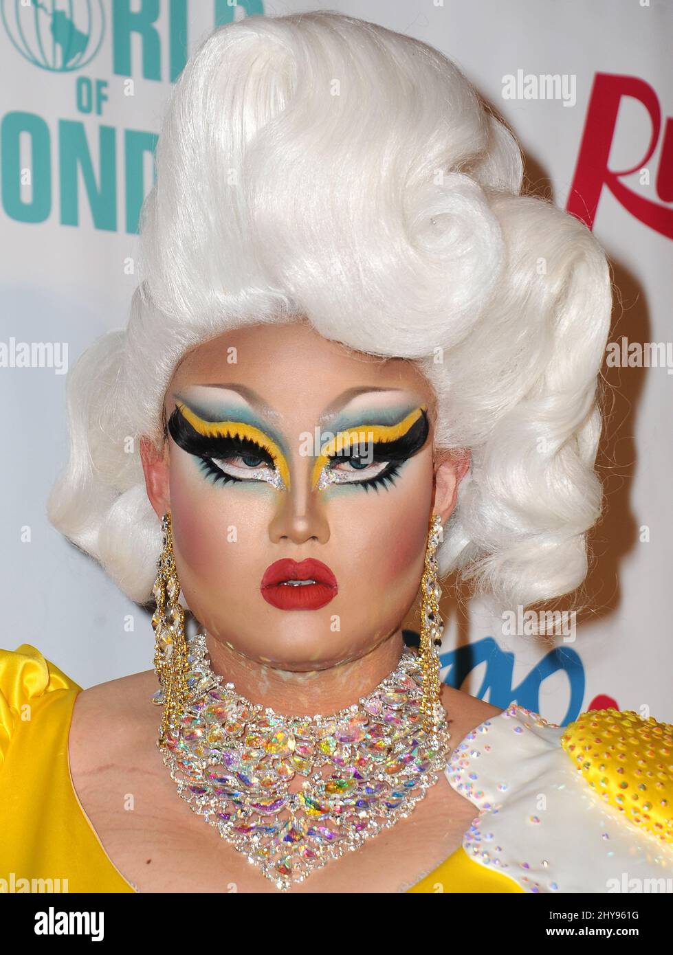 Kim Chi attends RuPaul's Drag Race Season 8 Premiere held at the Mayan ...