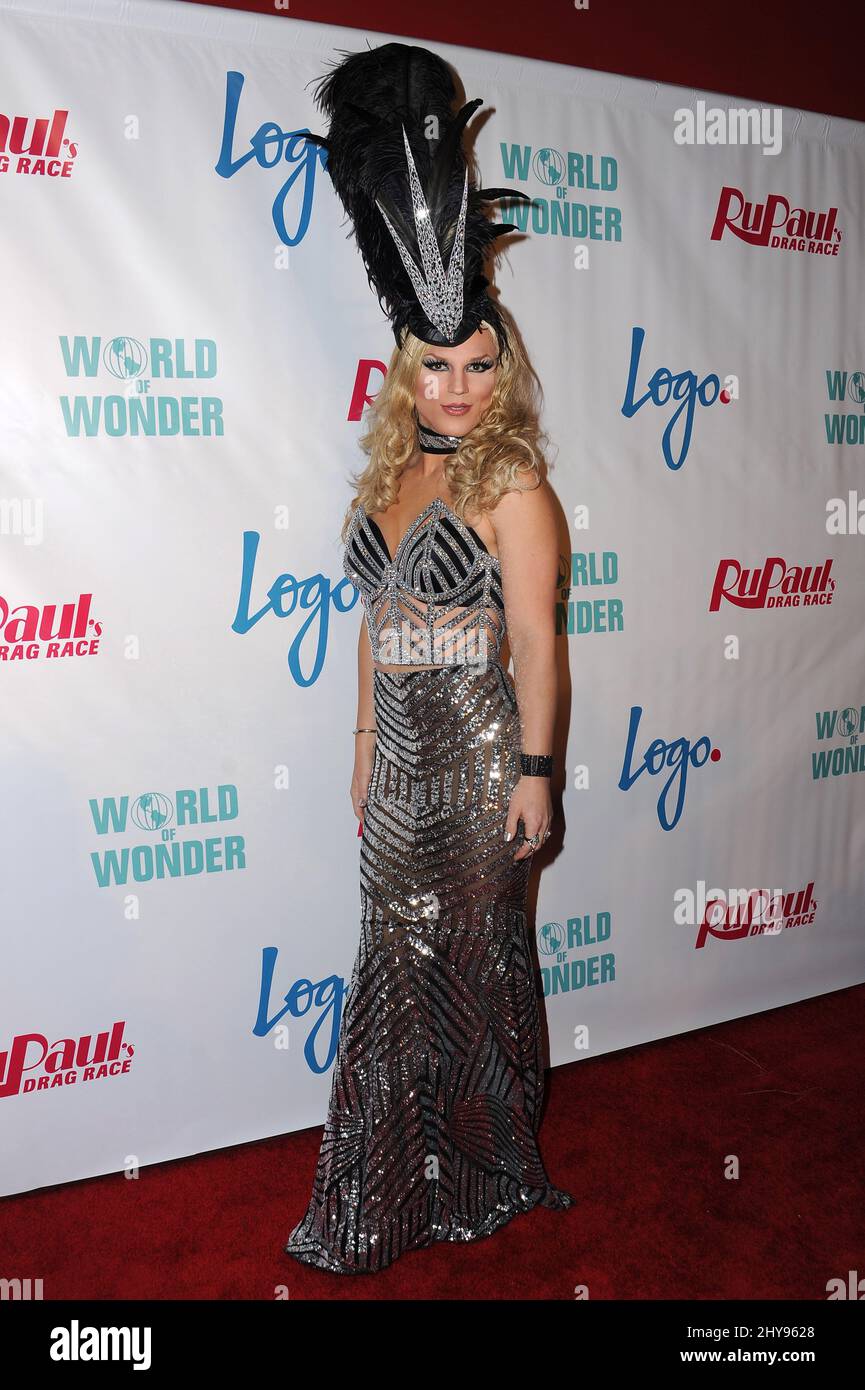 Derrick Barry attends RuPaul's Drag Race Season 8 Premiere held at the ...