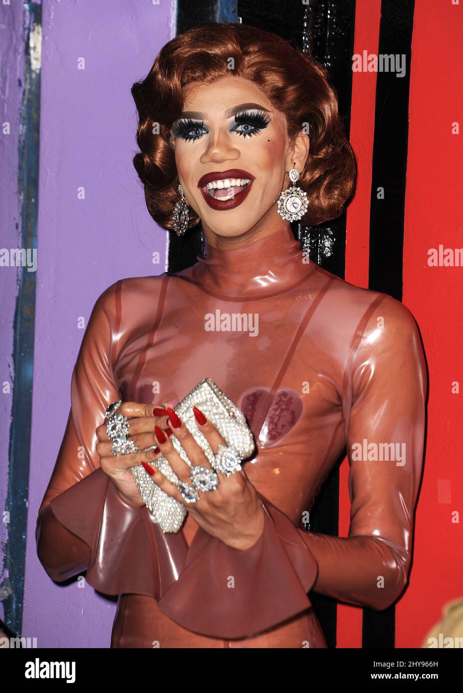 Naomi Smalls attends RuPaul's Drag Race Season 8 Premiere held at the ...