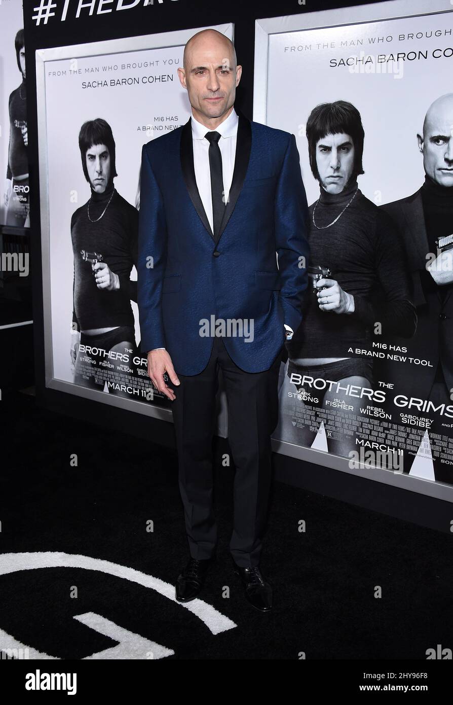 Mark Strong attends "The Brothers Grimsby" Los Angeles Premiere held at ...