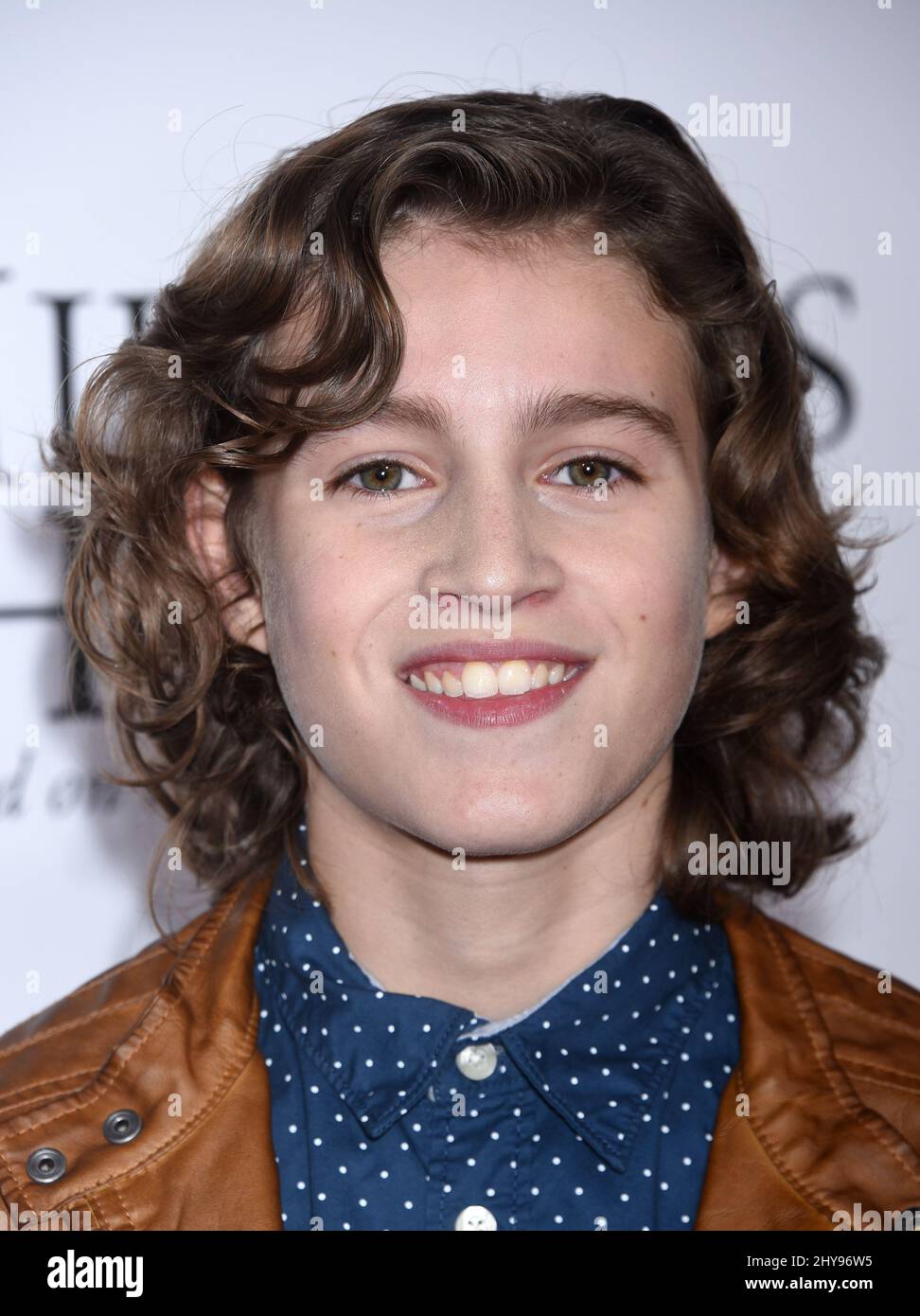 Brandon Spink attending the "Miracles From Heaven" Los Angeles Premiere ...