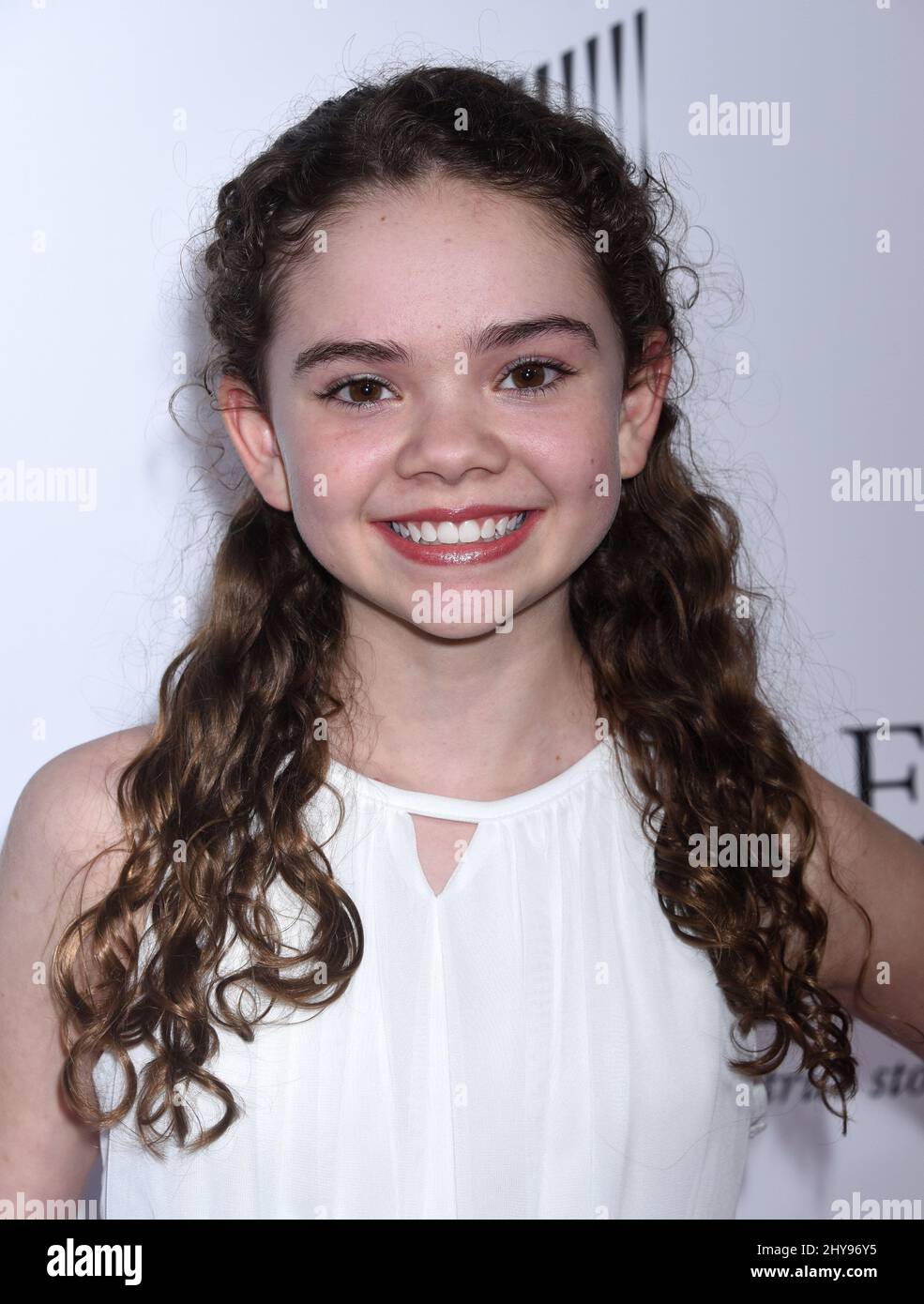 Hannah Alligood attending the "Miracles From Heaven" Los Angeles ...