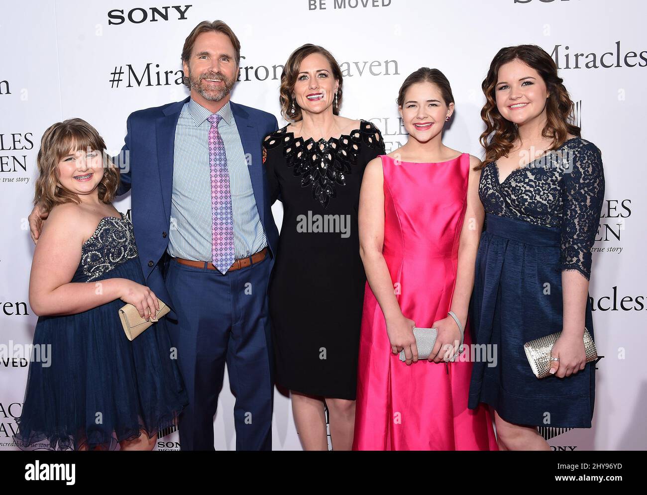 Christy Beam, Kevin Beam, Anna Beam, Abby Beam & Adeline Beam attending ...
