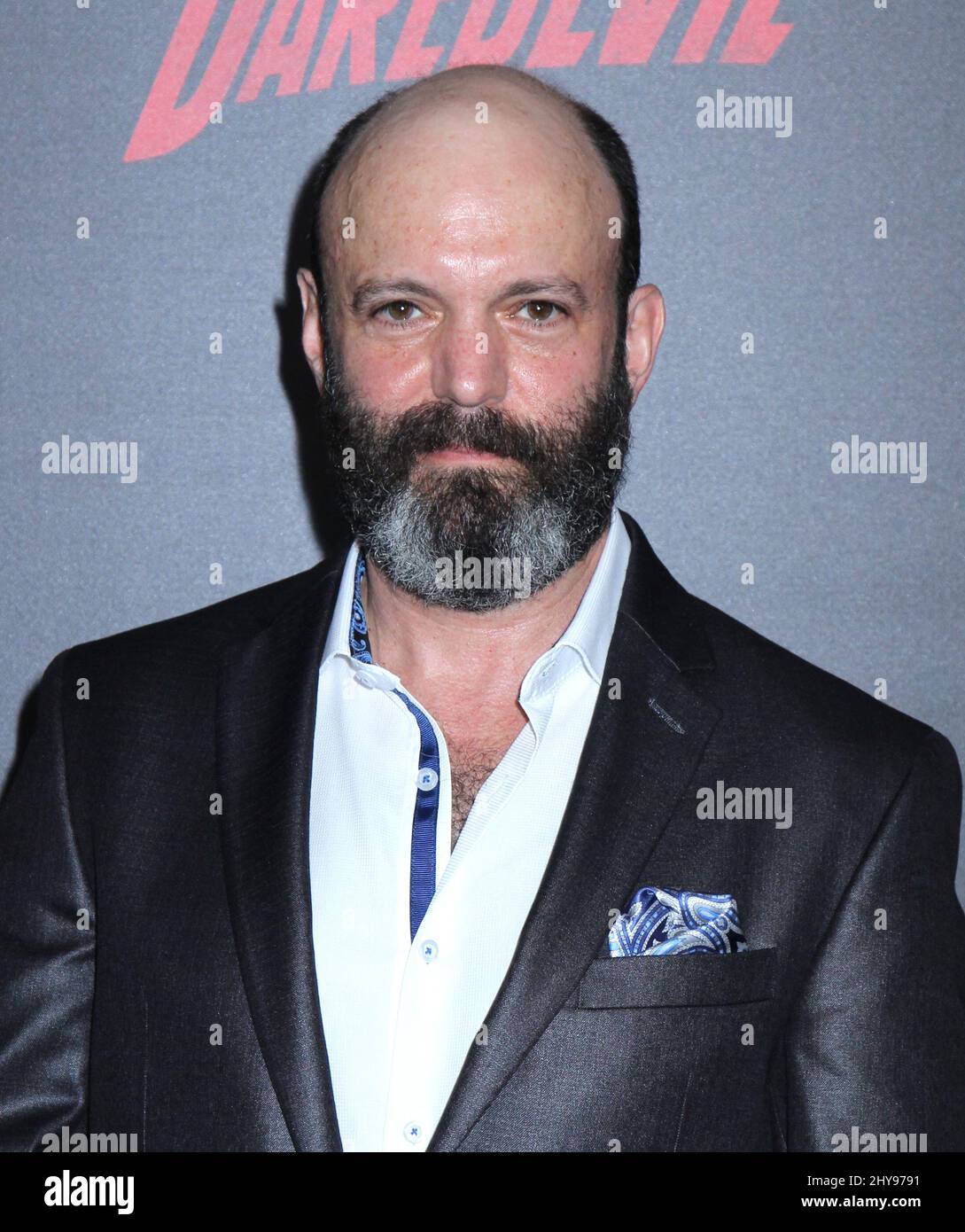 Geoffrey cantor daredevil season 2 premiere hi-res stock photography ...